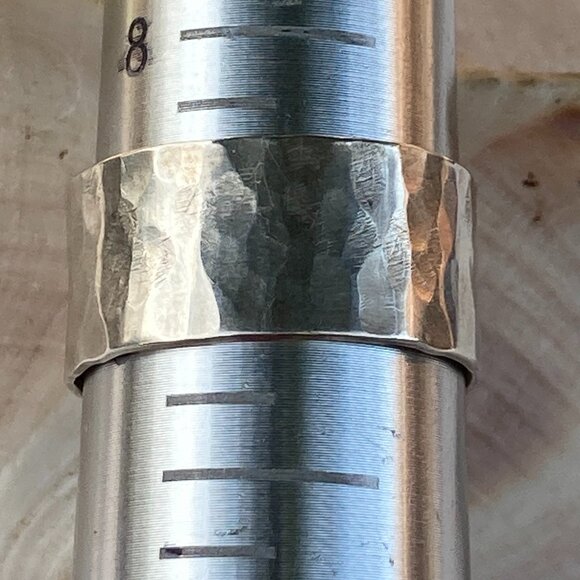 Vintage | Jewelry | Stunning Vintage Sterling Silver Open Back Ringtoe ...